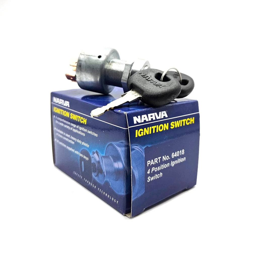 Narva 4 Position Ignition Switch Spring Return Action High Amp