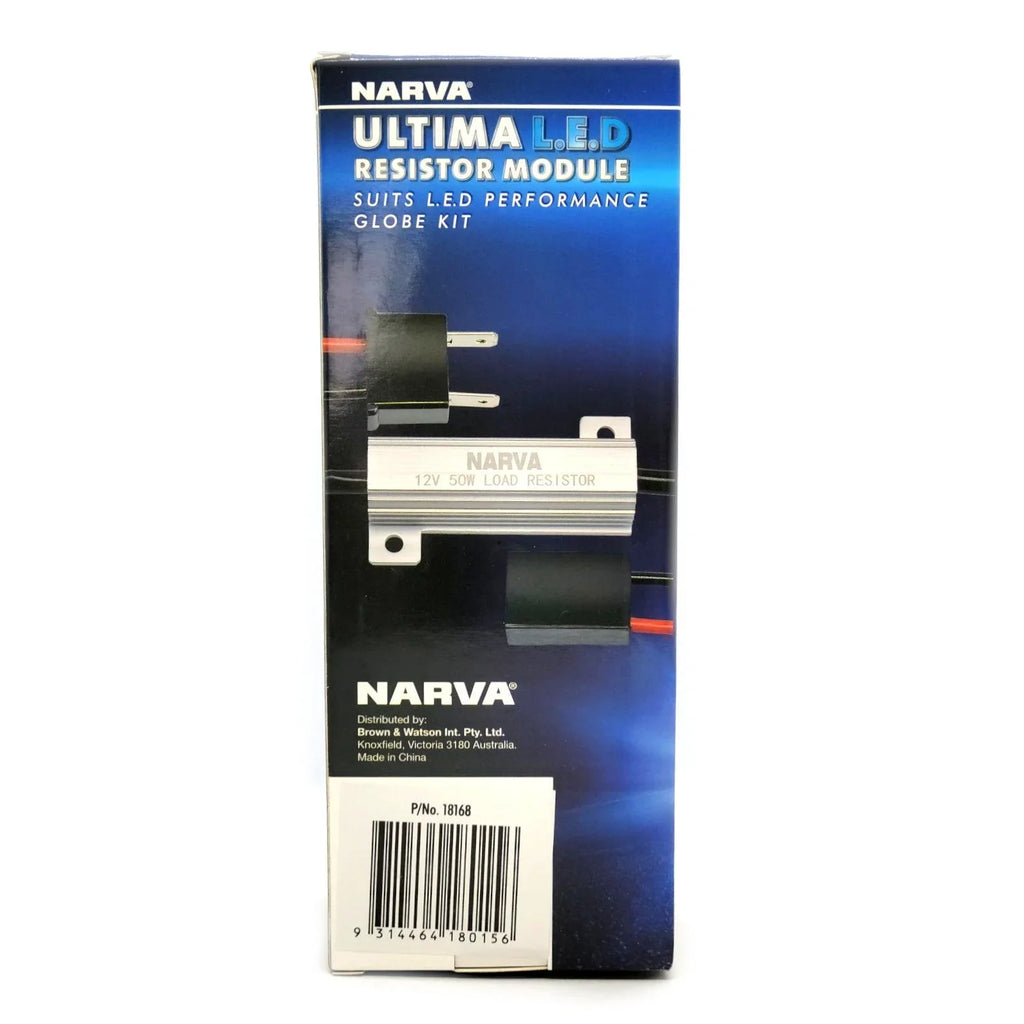 Narva H7 LED Resistor Module Kit 12V for LED Globes Pair