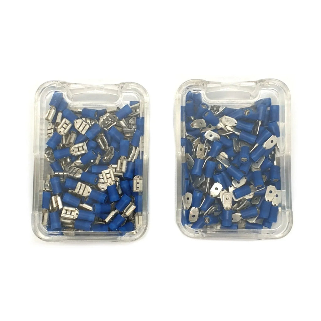 Narva Terminals Male & Female Blade Terminal fits 4mm Wire 100 Packs
