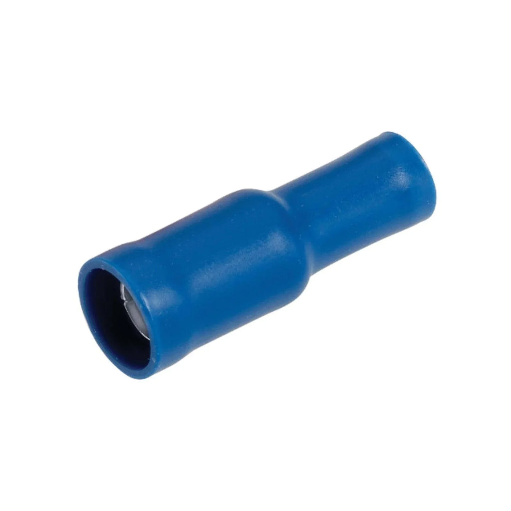 Narva Female Bullet Terminal Blue for 4mm Wire 100 Pack