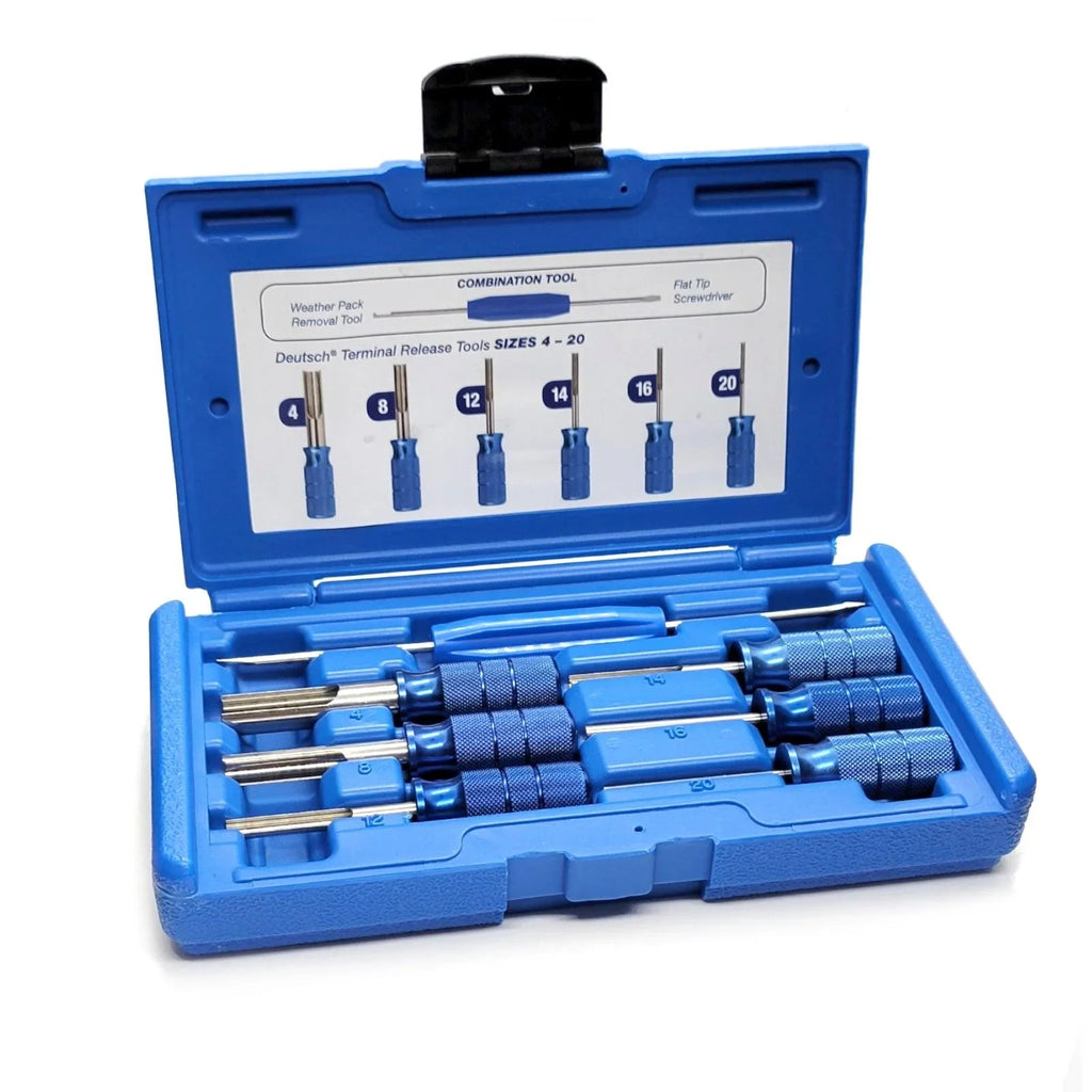 Narva 7 Piece Deutsch Tool And Weather Pack Terminal Removal Tool Kit