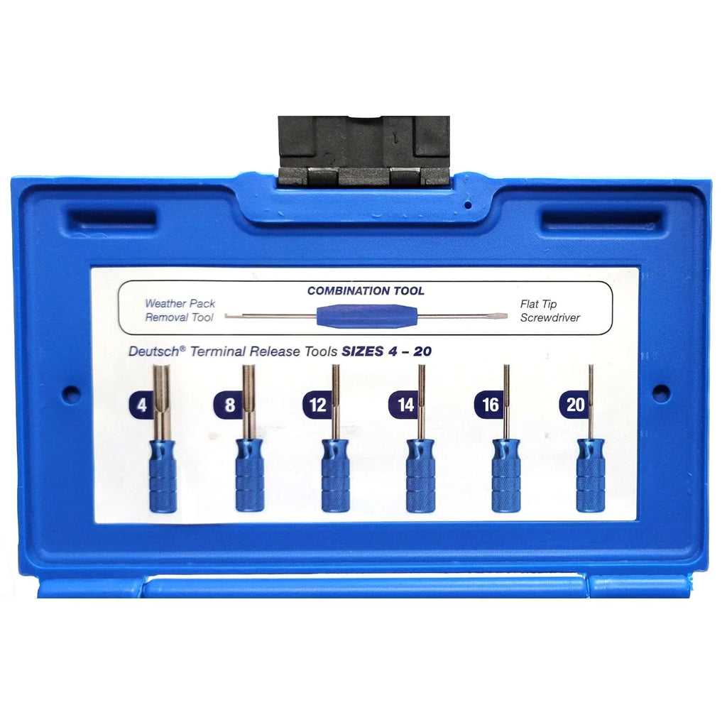 Narva 7 Piece Deutsch Tool And Weather Pack Terminal Removal Tool Kit