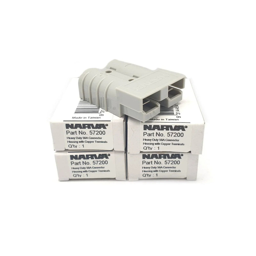 Narva Anderson Plug 50A Heavy Duty Connector Pack of 4