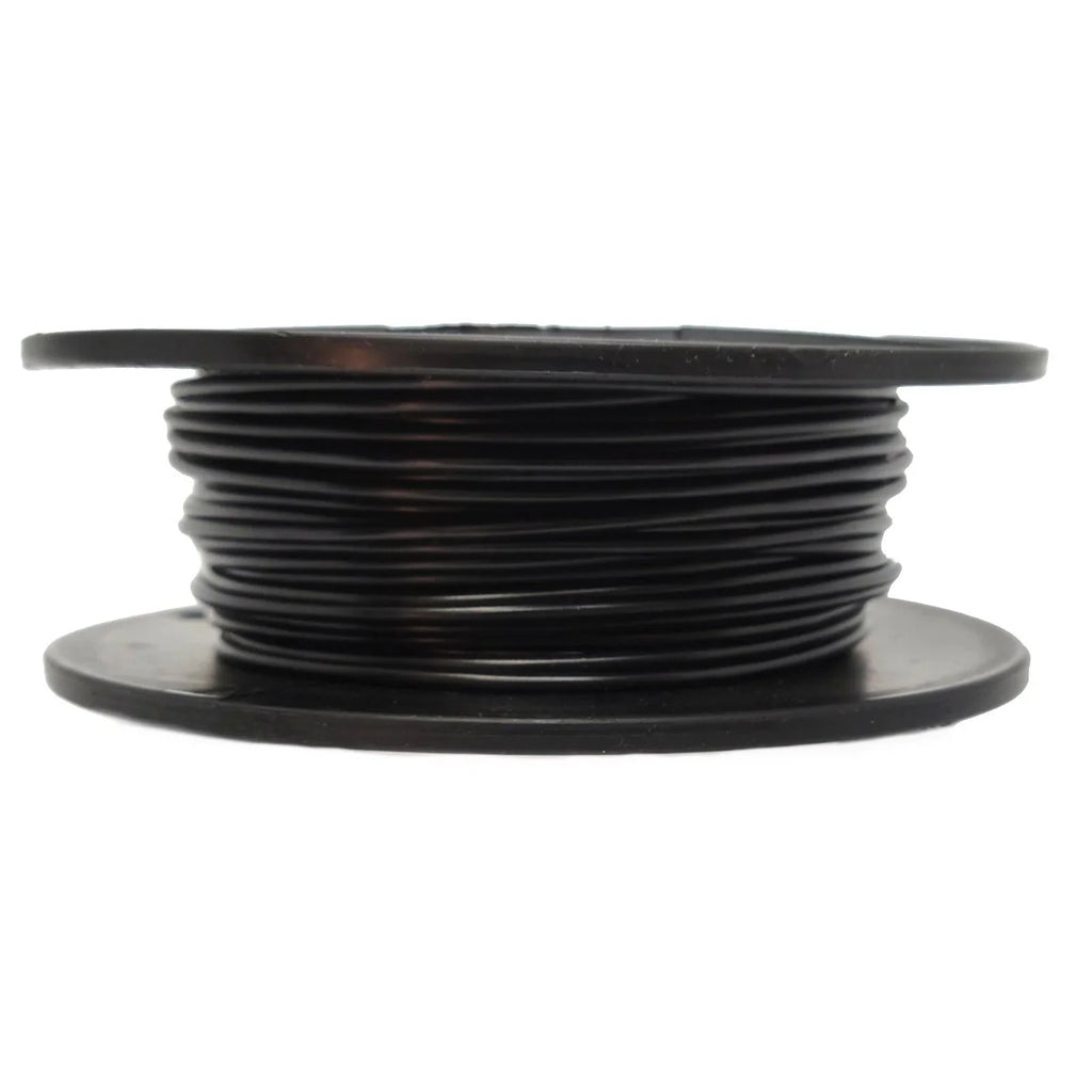3mm Single Core Automotive Electrical Wire 30m Roll Black 20 Amp