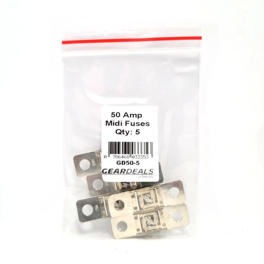 50 Amp Midi Fuses Bolt On ANS Fuse 50 Amp - High Quality Midi Fuse 50A x 5