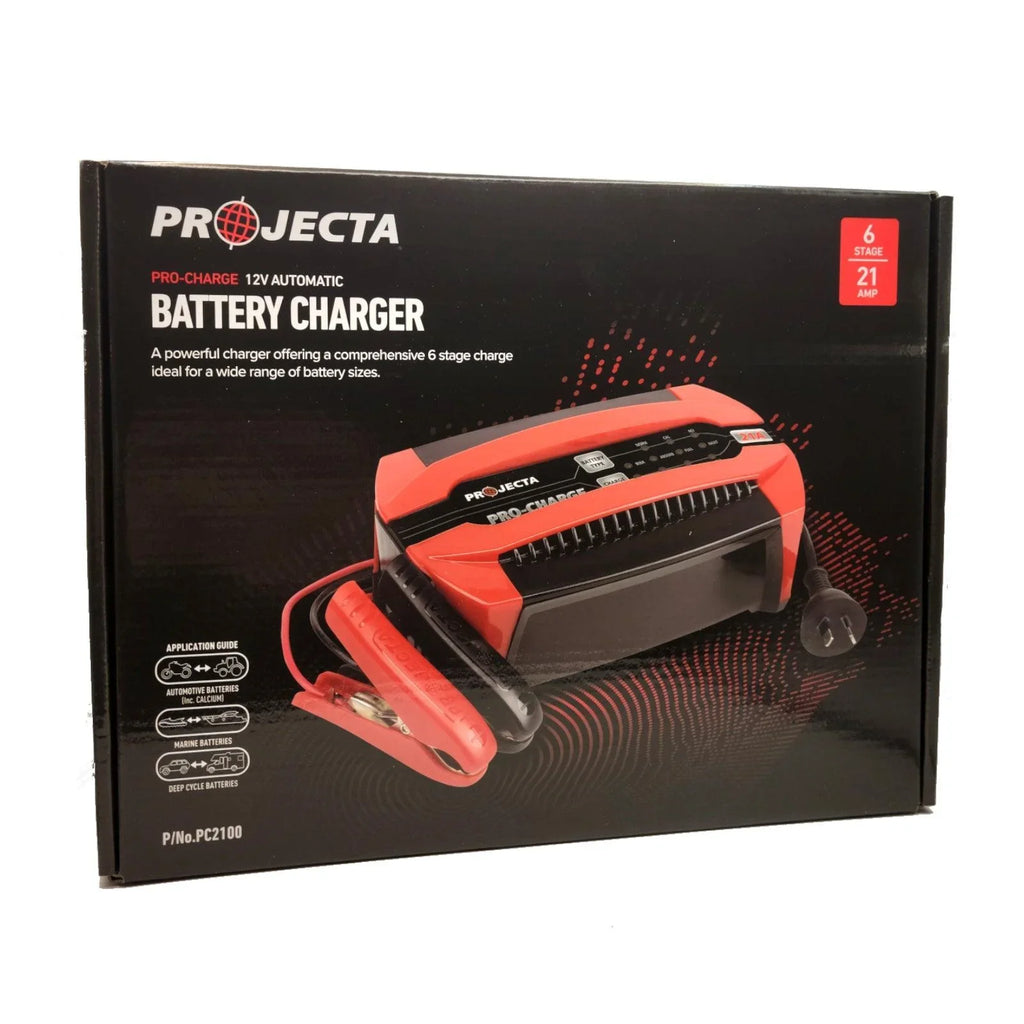 Projecta 12V Automatic 21 Amp Smart Battery Charger 6 Stage