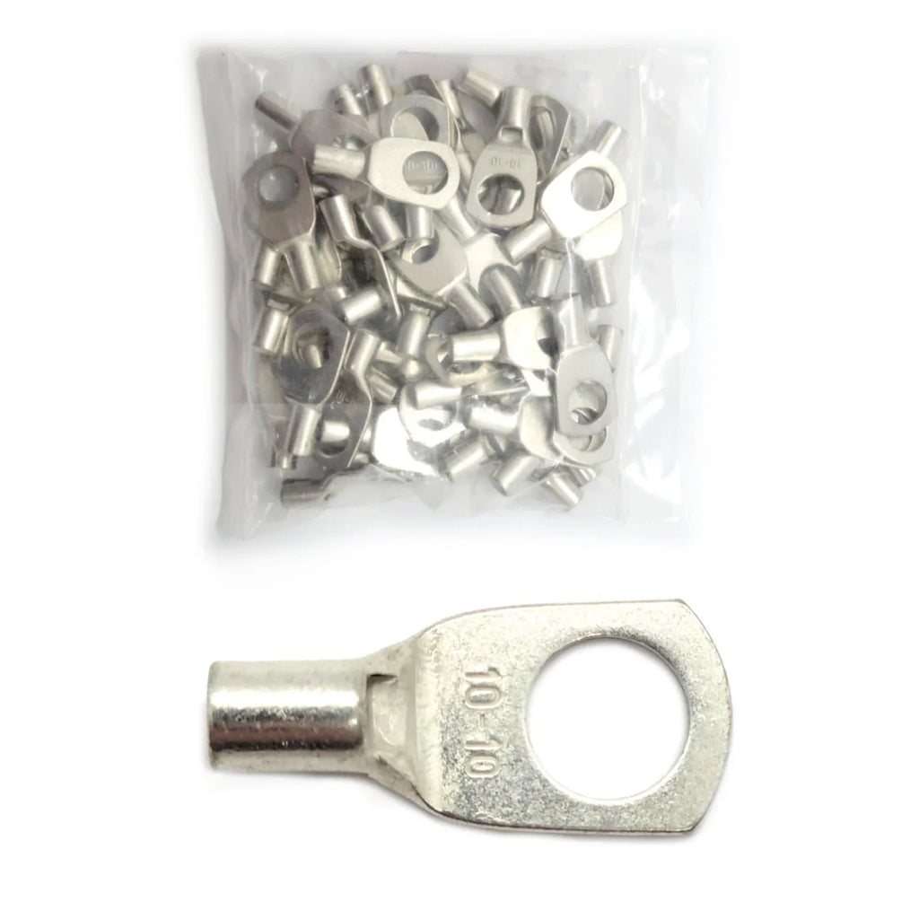 Cable Lug 8 B&S / 8AWG / 10MM² Lugs with 10mm Stud Pack of 50